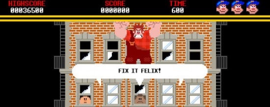 Playable 8-bit 'Fix-It Felix Jr' game now on official "Wreck-It Ralph ...