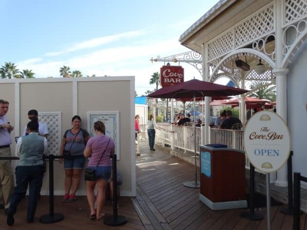 PHOTOS: Cove Bar undergoing expansion at Disney California Adventure