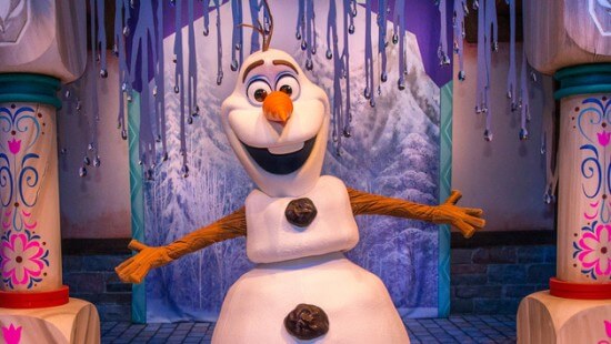 Details released for new Frozen Olaf meet and greet experience coming ...