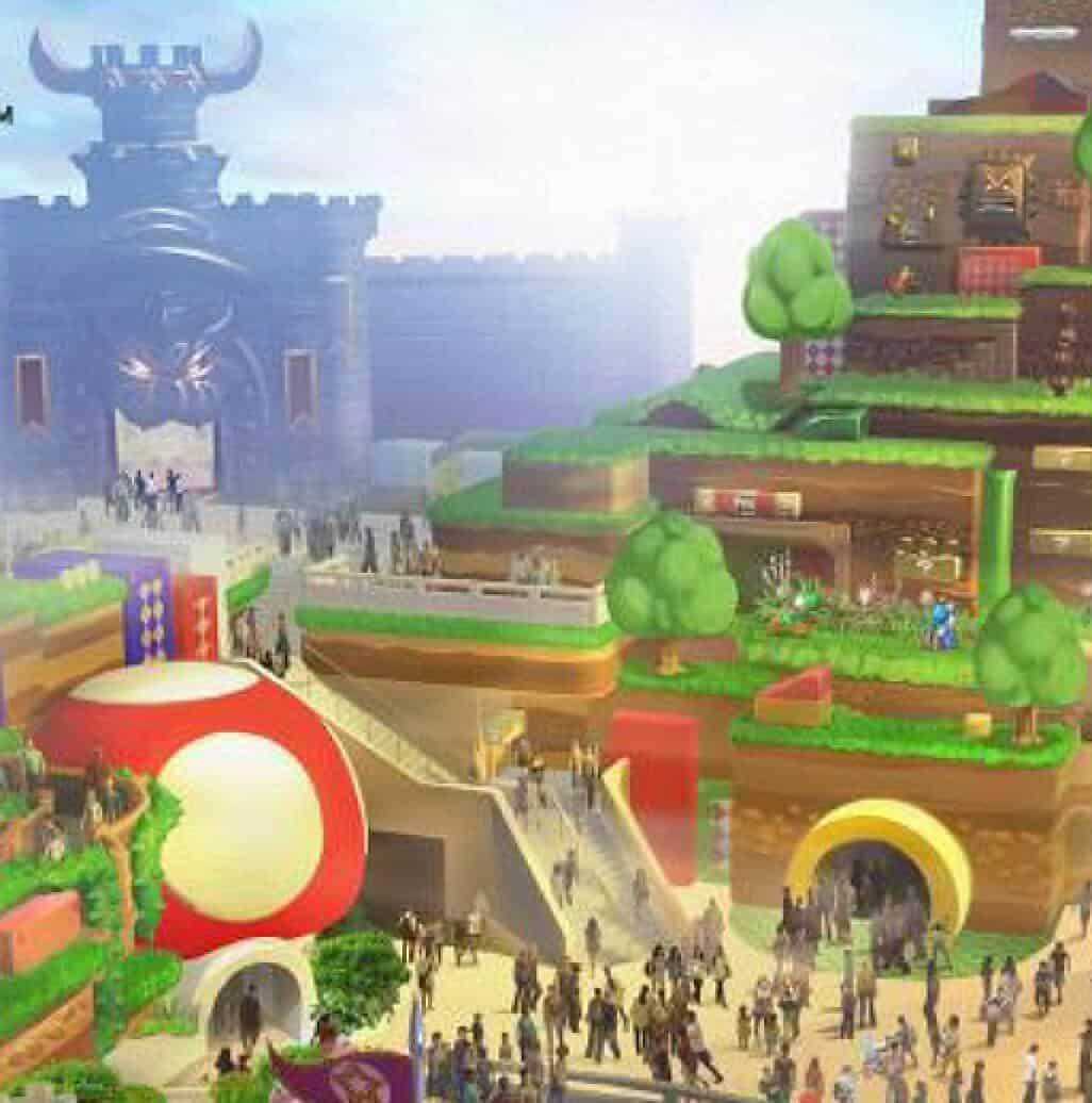 Super Nintendo World Revealed for Universal Studios Japan, New Artwork ...