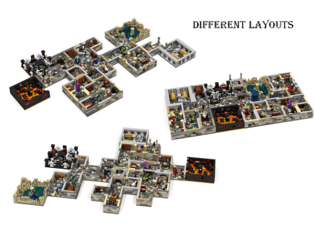 "Dungeon Master" LEGO adventure set would let you build your own RPG lair