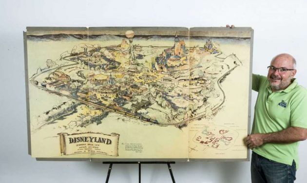 Original 1953 Disneyland concept art to fetch top dollar at auction, on ...