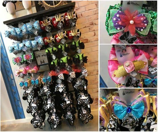 Disney Interchangeable Bow Collection revealed at D23 Expo 2017 debuts ...