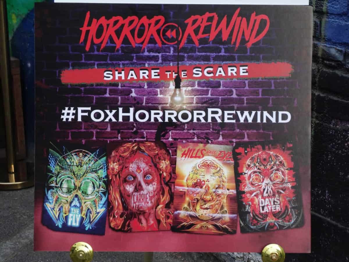 VIDEO - FOX Horror Rewind immersive event brings four frightful modern ...