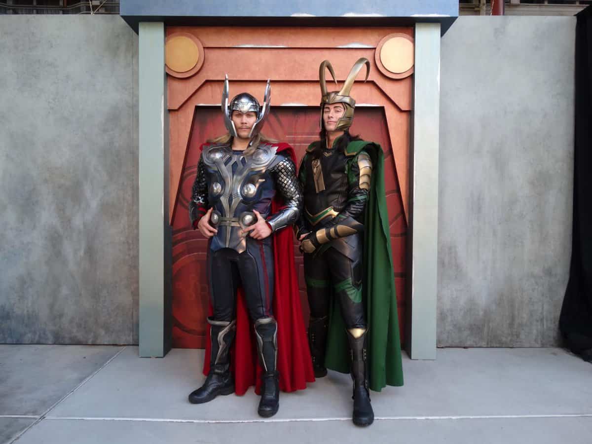 VIDEO - Thor and Loki arrive at Disneyland Resort to meet guests and ...