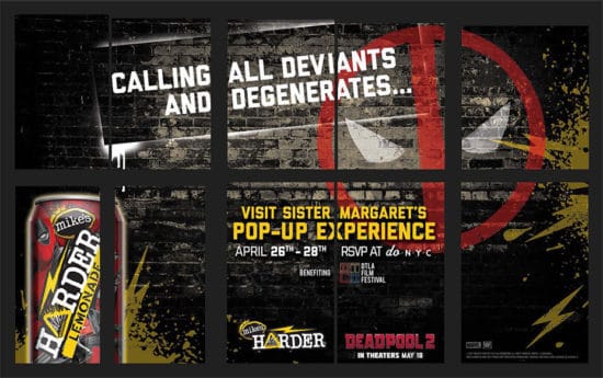 "Deadpool"-themed pop-up bar coming to New York and Los Angeles