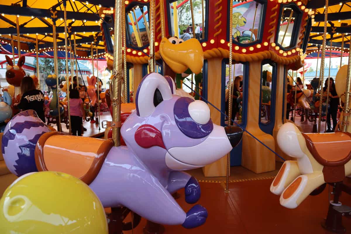 Jessie’s Critter Carousel is Now Open at Pixar Pier