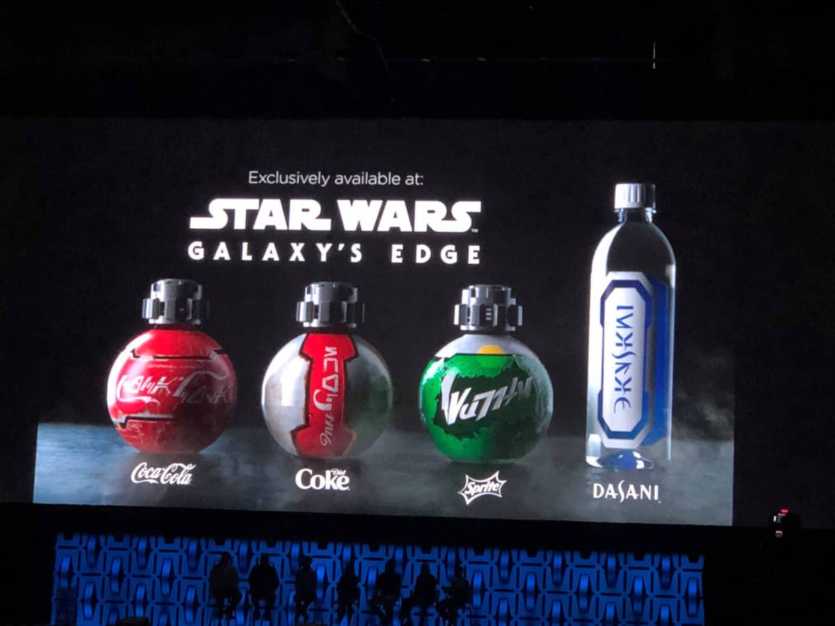 Disney's Star Wars: Galaxy's Edge will serve Coca-Cola products in ...