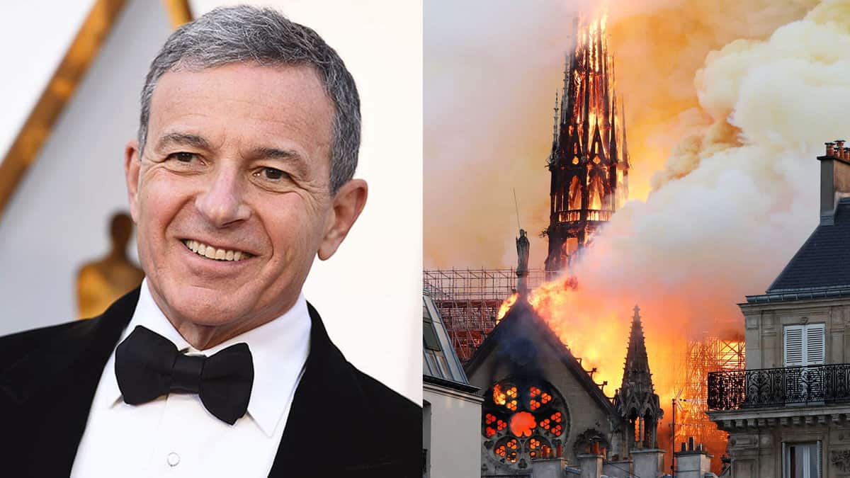 Bob Iger Commits Donation From Walt Disney Co To Restoration Of Notre Dame