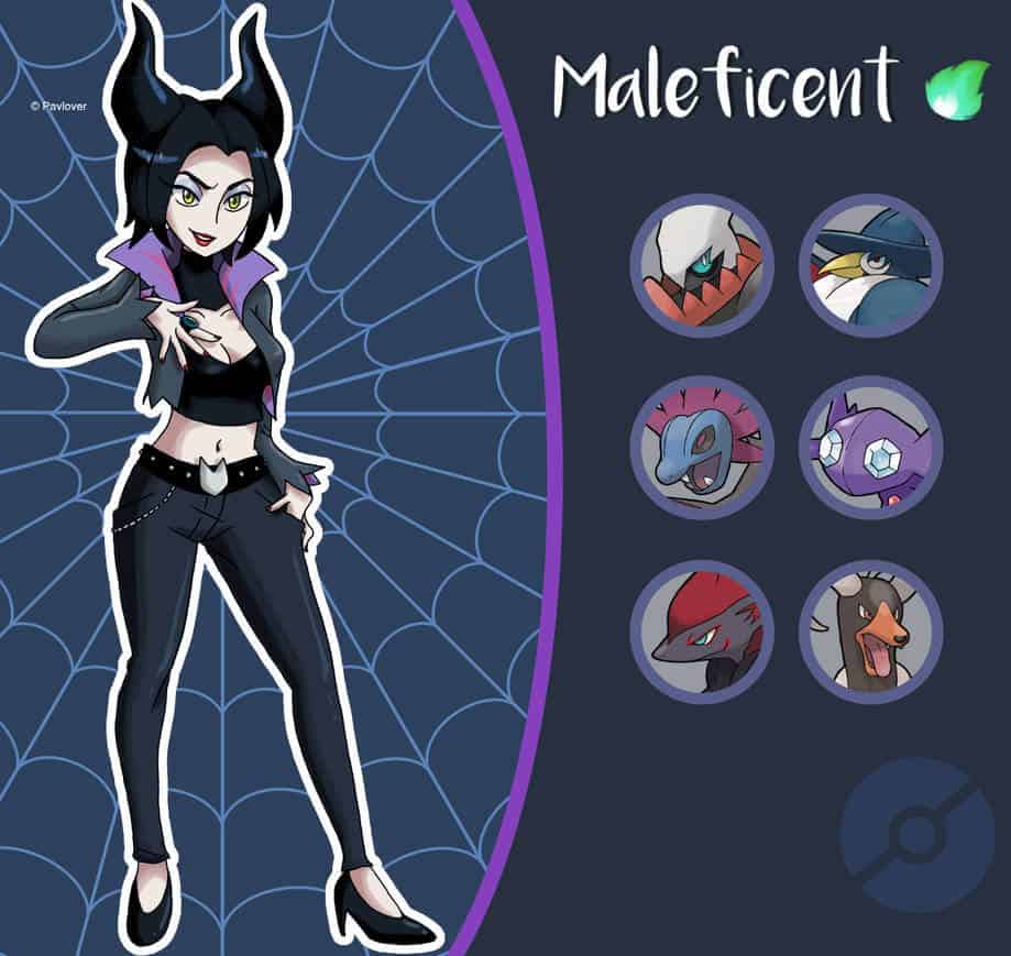 Artist reimagines Disney Princesses as Pokémon trainers