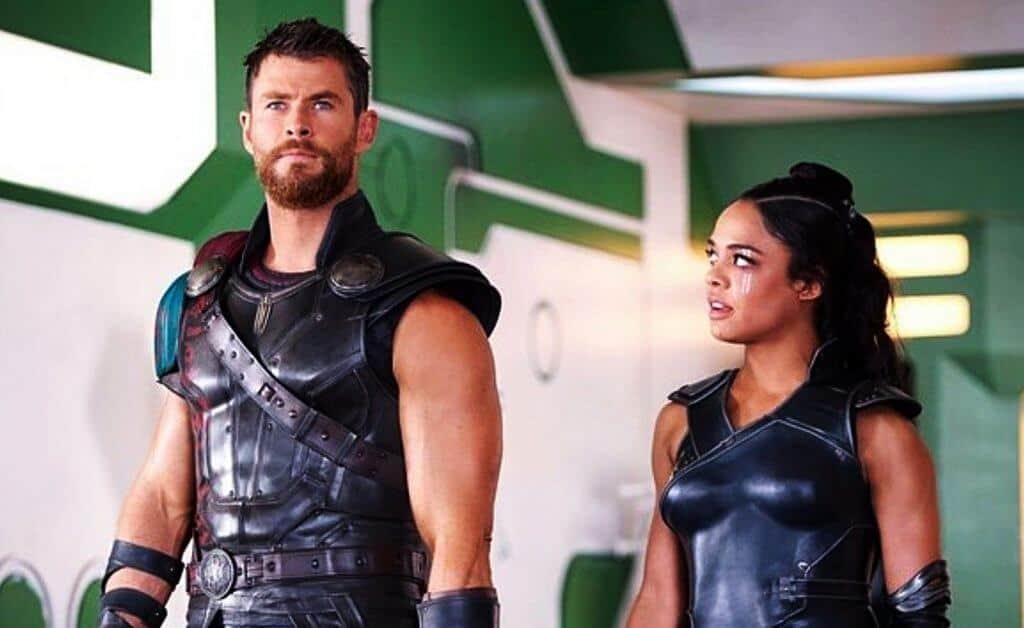 Marvel stars want a love triangle between Thor, Captain Marvel, and ...
