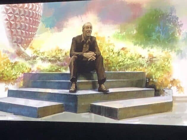 Brand new Walt Disney statue being added to reimagined Epcot