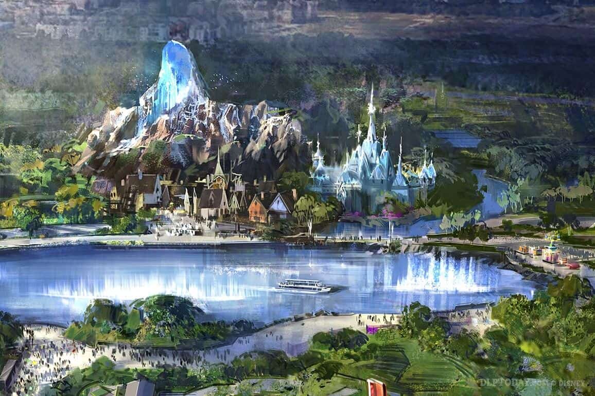 Disneyland Paris Offers Breathtaking First Look At Frozen Land Disneyland Paris Offers Breathtaking First Look At Frozen Land