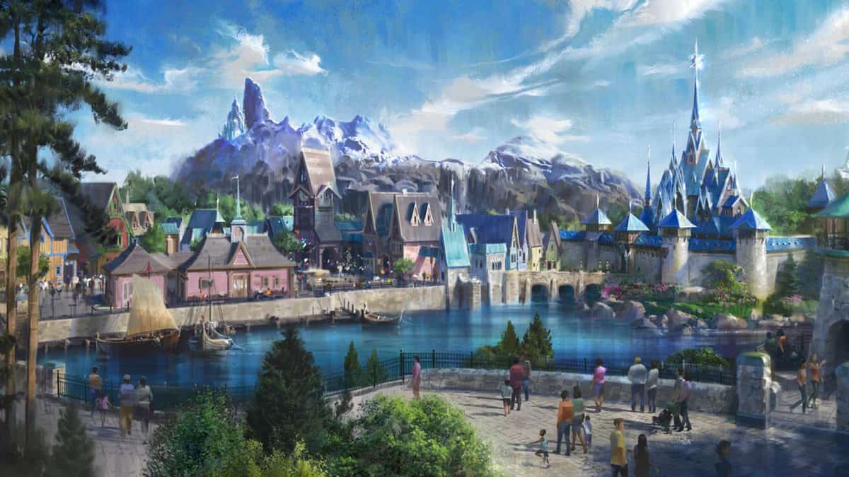 'Frozen'-Themed Land Nears Initial Completion at Disneyland Paris, Full ...