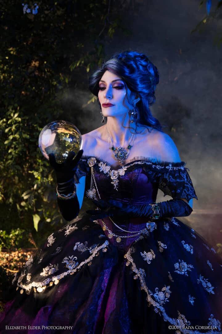 Custom Madame Leota Gown materializes in photos and video