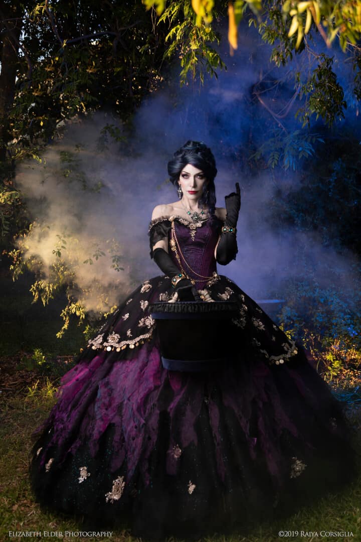 Custom Madame Leota Gown materializes in photos and video