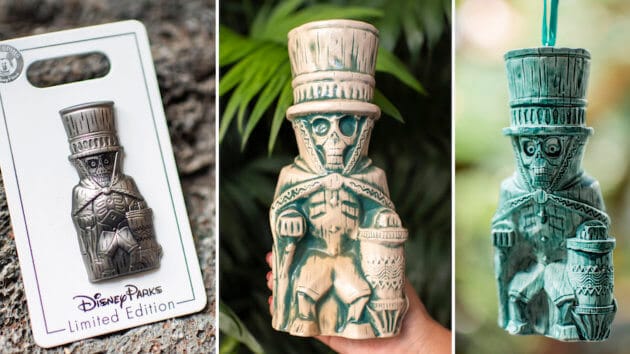 Brand new Haunted Mansion tiki merchandise will debut in Disney parks
