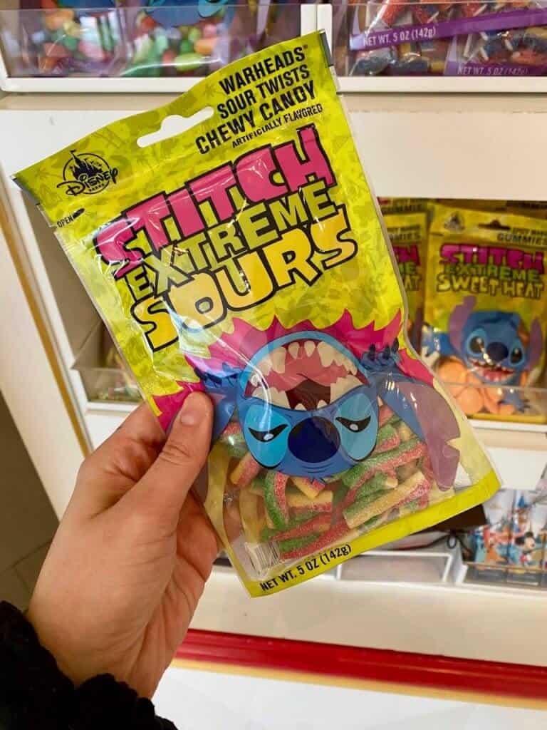 New Wickedly Sour Stitch Candy Hits The Disney Parks