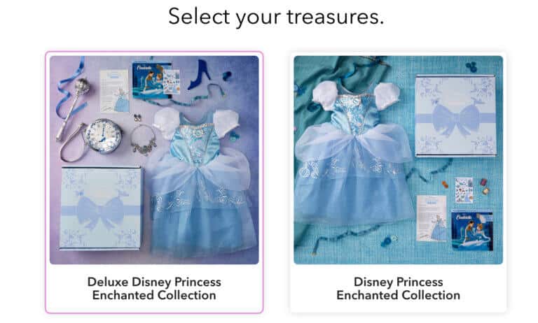 Choose-your-own-Princess Subscription Boxes now available from shopDisney