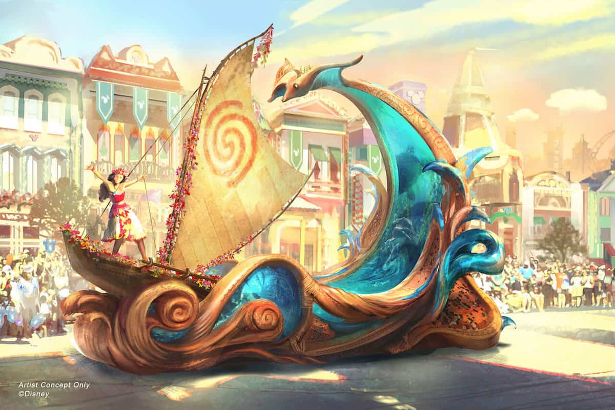 Disney shares debut date for NEW Magic Happens parade starring Moana ...