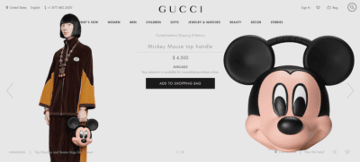 The Gucci Mickey Mouse Collection Inspired by the Chinese Year of the Rat