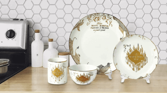 Mischief is Managed with Harry Potter Dinnerware
