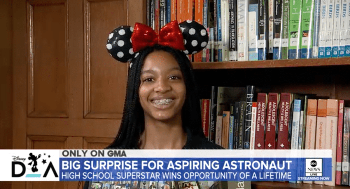 Disney Makes Aspiring Teen Astronaut's Dreams Come True - Inside the Magic