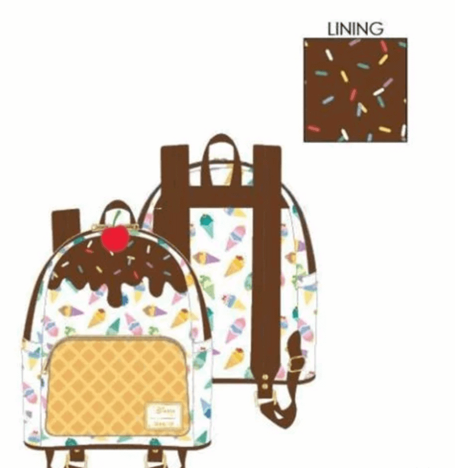 NEW Loungefly Disney Princess Ice Cream Collection Coming Soon