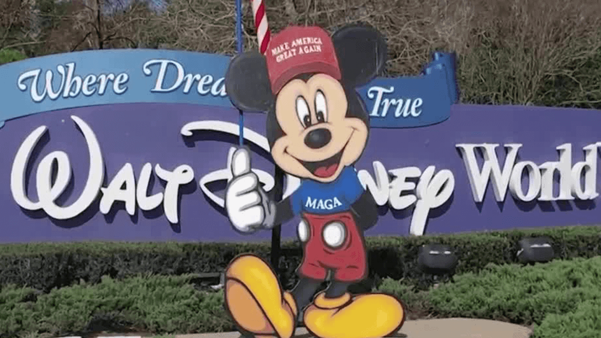 MAGA Mickey Mouse Update: Trump Supporters Sent Away from Disney Property