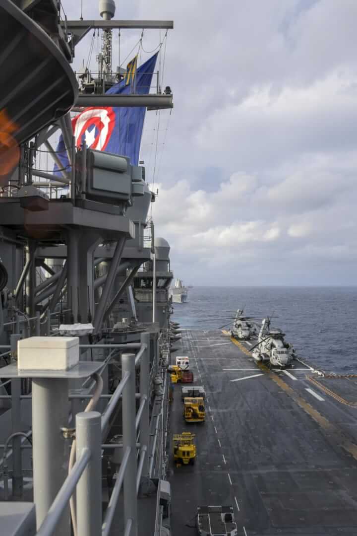 Marvel in Real Life? U.S. Navy Ship Flies Battle Flag Featuring Captain ...