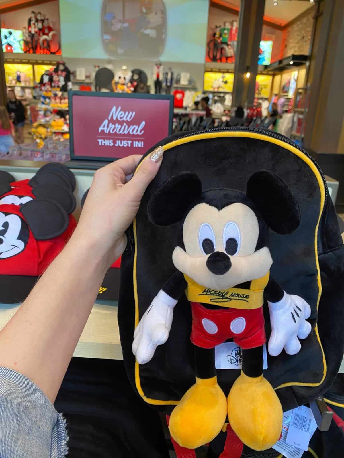 Disney's NEW Mickey Mouse Plush Backpack Lets You Carry Your Favorite ...