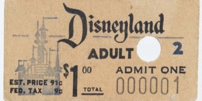 See the FIRST Disney Cast Member Badge and Park Ticket! Walt Disney ...