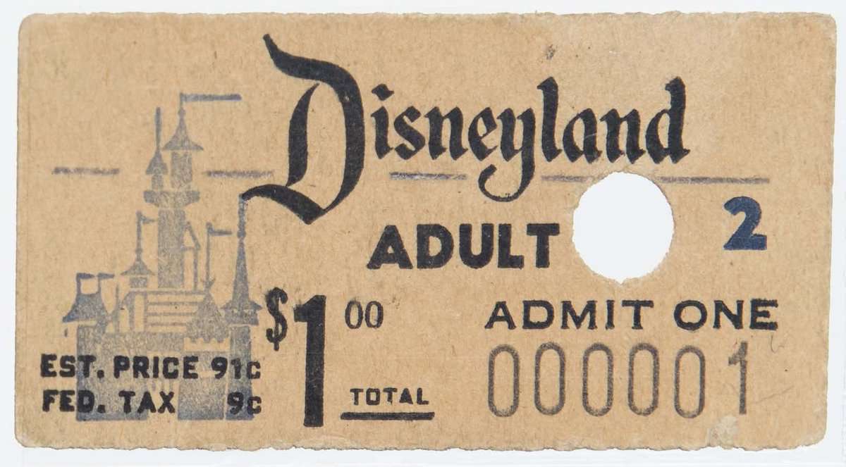 See the FIRST Disney Cast Member Badge and Park Ticket! Walt Disney ...