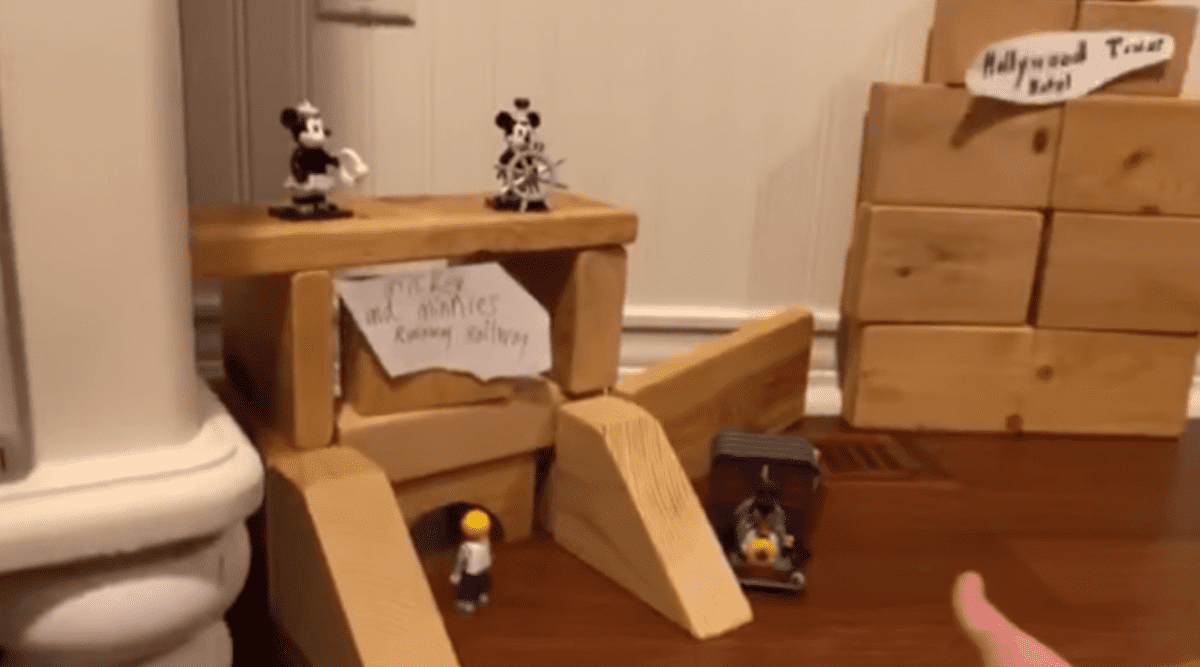 VIDEO: Little Future Imagineer Builds Entire WDW In His Bedroom
