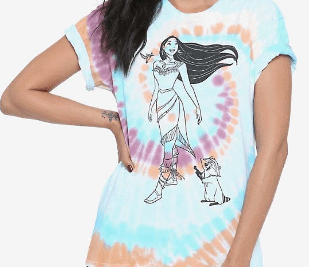 NEW Disney Princess Tie-Dye Tees Will Bring Color To Your Wardrobe