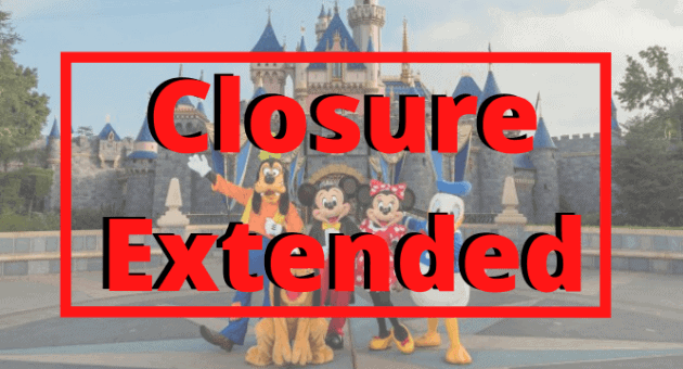 It's Official: Disneyland Resort to Remain Closed Until Further Notice