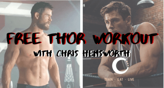 Stay Fit With Six Weeks of FREE ‘Thor’ Workout By Chris Hemsworth ...