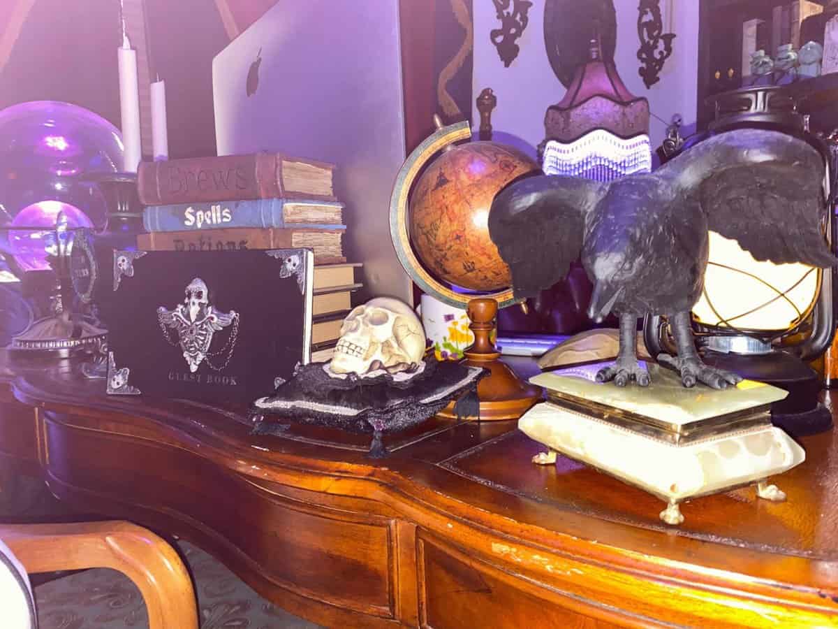 At Home Imagineering: Haunted Mansion Themed Study of a Foolish Mortal ...