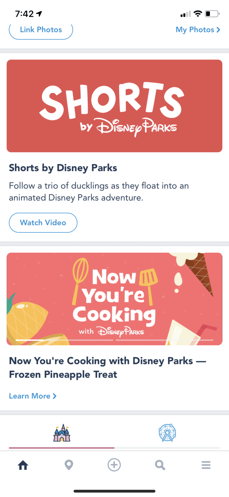 Shorts by Disney Parks Coming to Disneyland and Disney World Apps!