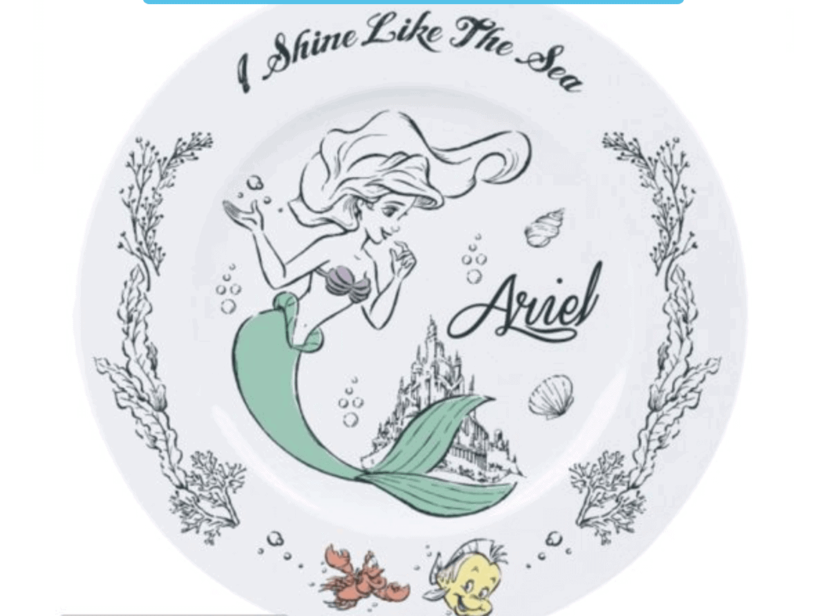 Make Every Day a Fairy Tale With Gorgeous Disney Princess Plates!