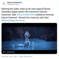 WATCH: Disney Releases NEW 'Frozen' Short Series Featuring Olaf