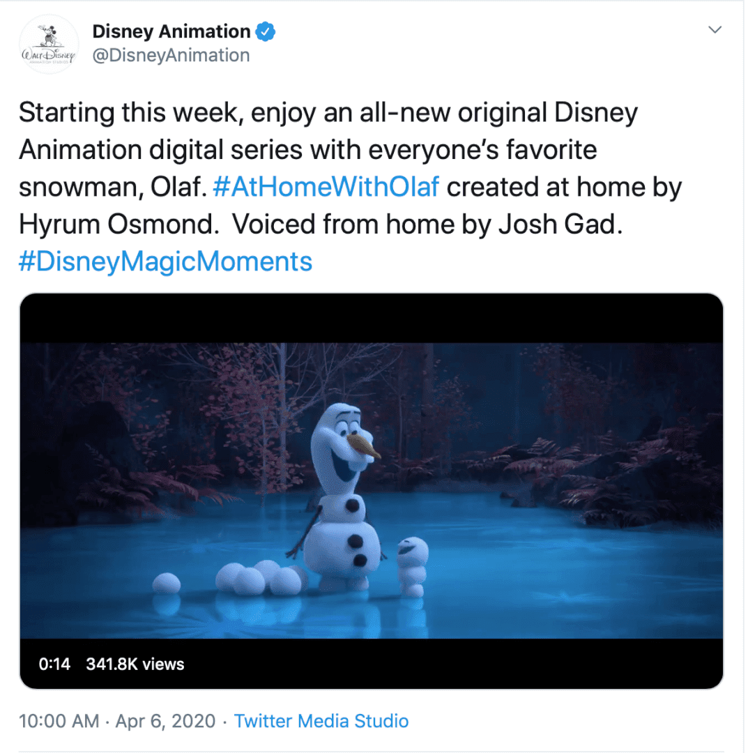 WATCH: Disney Releases NEW 'Frozen' Short Series Featuring Olaf