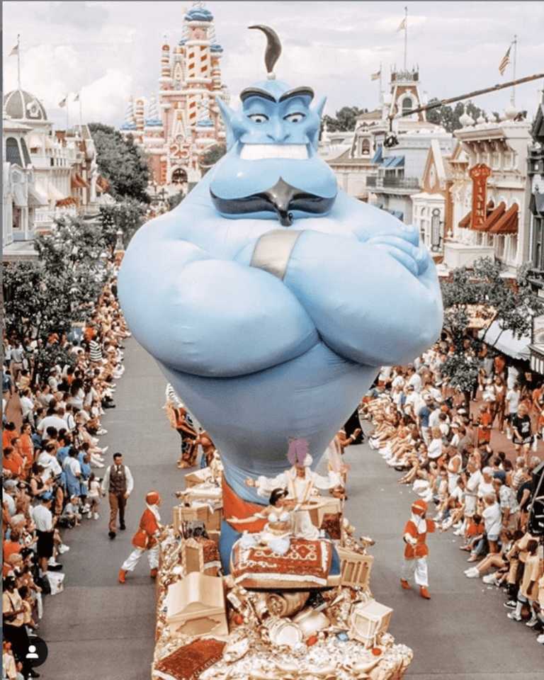 Peep These Retro Disney Parade Floats From A Time Gone By