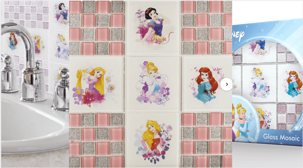 Add Disney Style to Your Next DIY Project With Glass Mosaic Tiles!