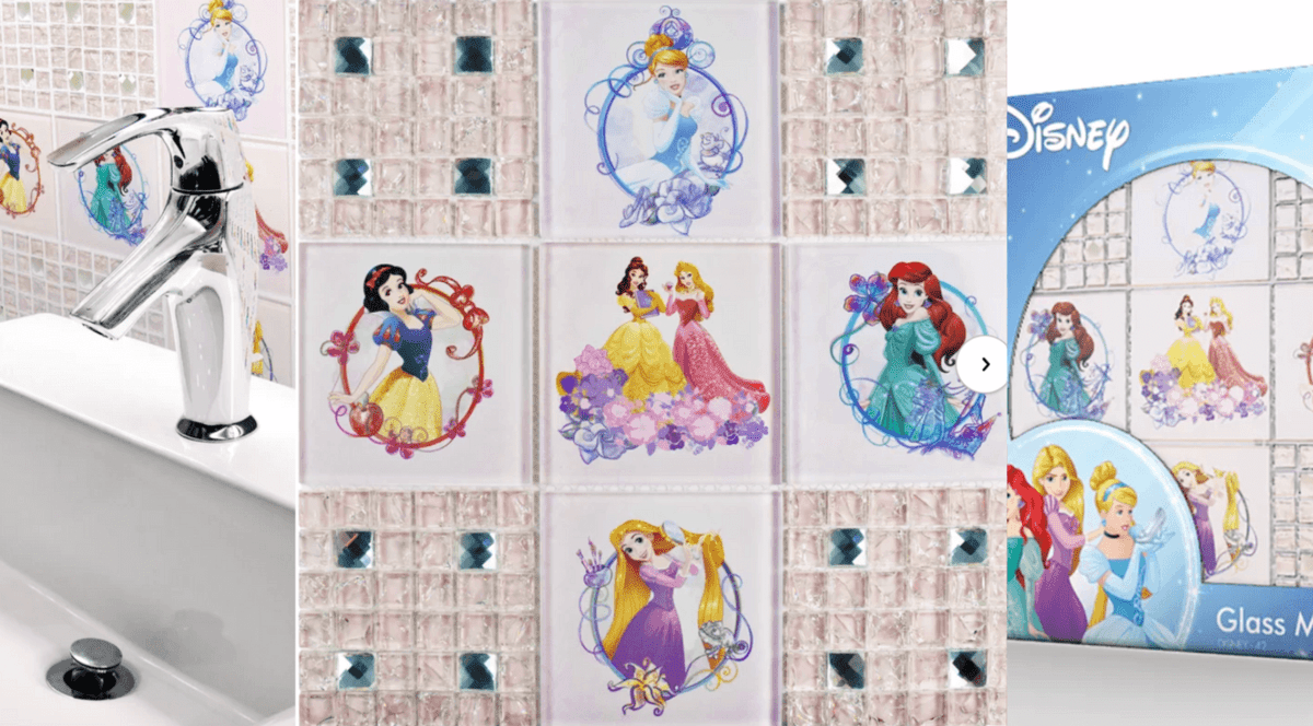 Add Disney Style to Your Next DIY Project With Glass Mosaic Tiles!