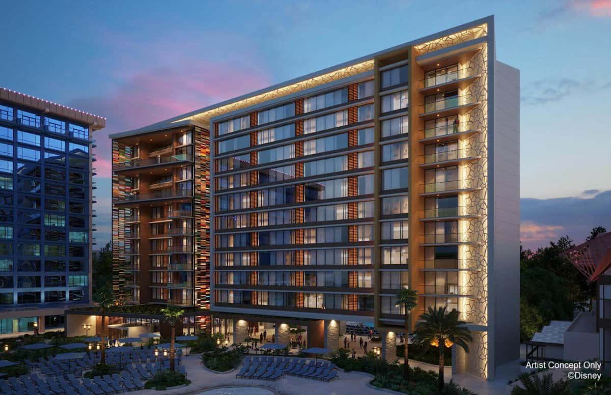 NEW Demolition & Construction for Disneyland Disney Vacation Club Tower!