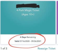 Disney Extends Expiration Date On Some Park Tickets - Inside the Magic
