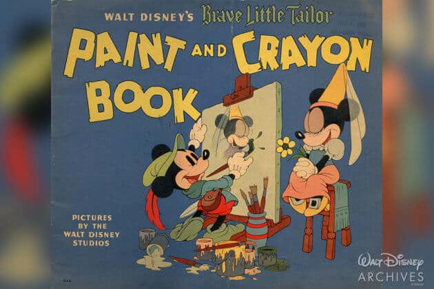 Color In Disney History With These Vintage Downloadable Coloring Pages!