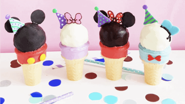 Make Every Day a Party With Mickey & Friends Cupcake Cones!