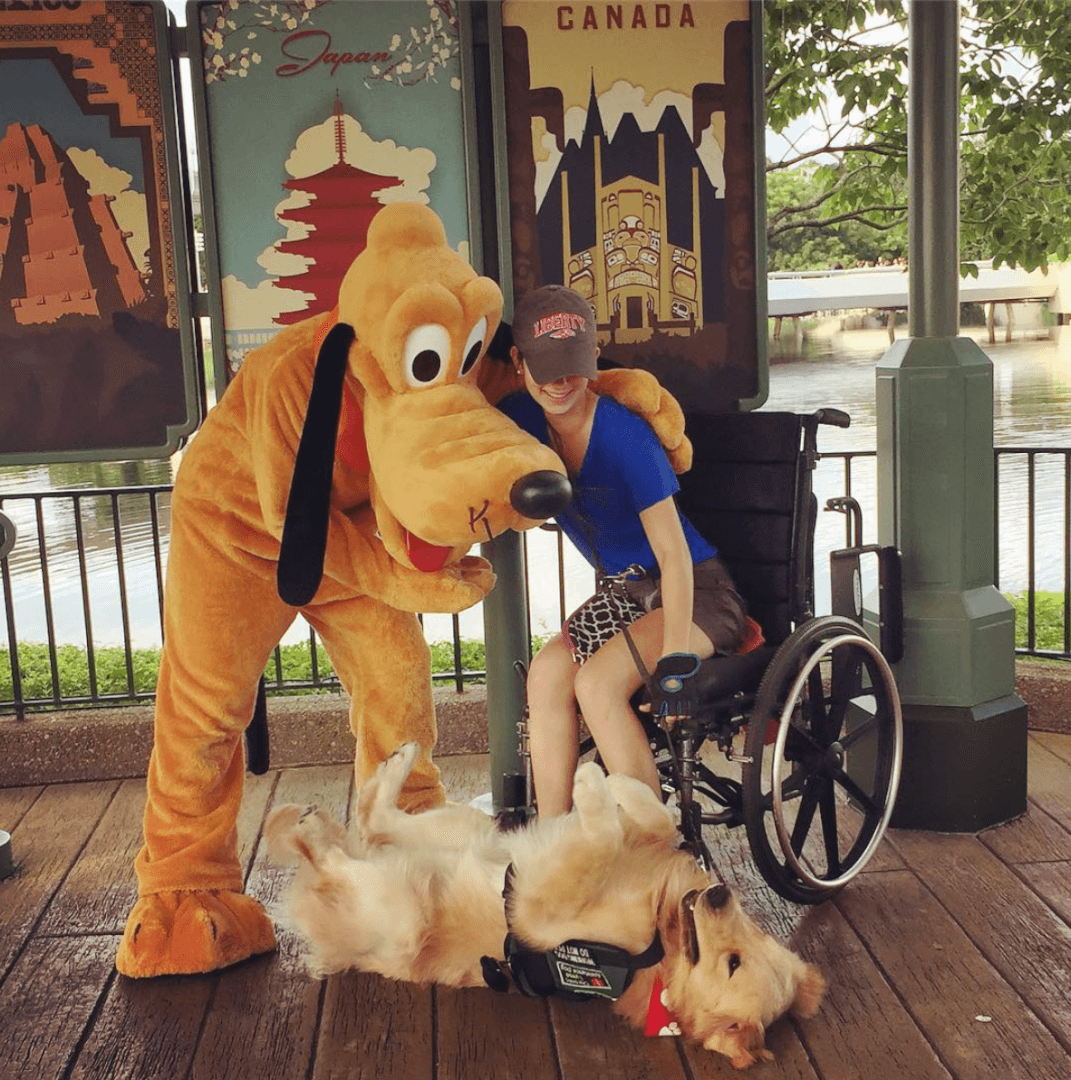 Did You Know Service Dogs Are Cast Members, Too? Meet This Magical Duo!